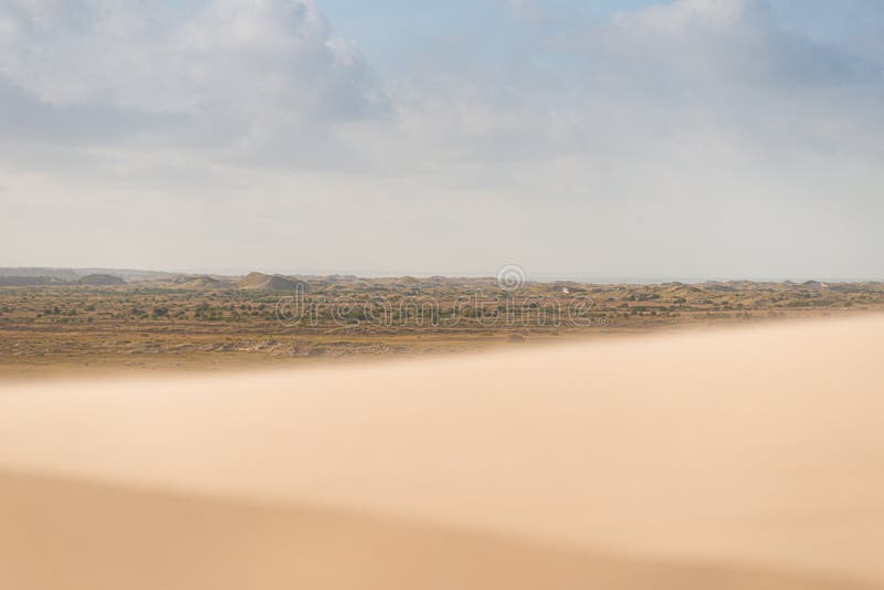 Fine Texture and Lines of Sandy Dunes in a Desert Stock Image - Image ...