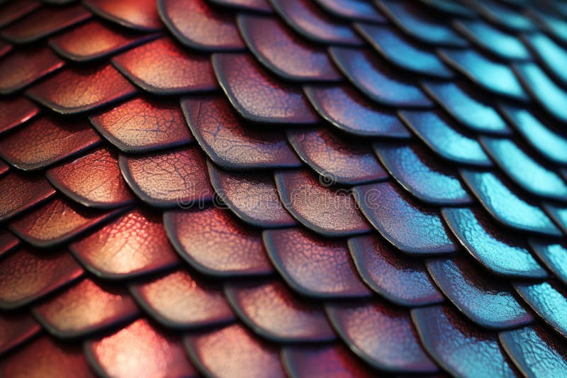 The Fine Texture of a Lizard S Scales Stock Illustration - Illustration ...