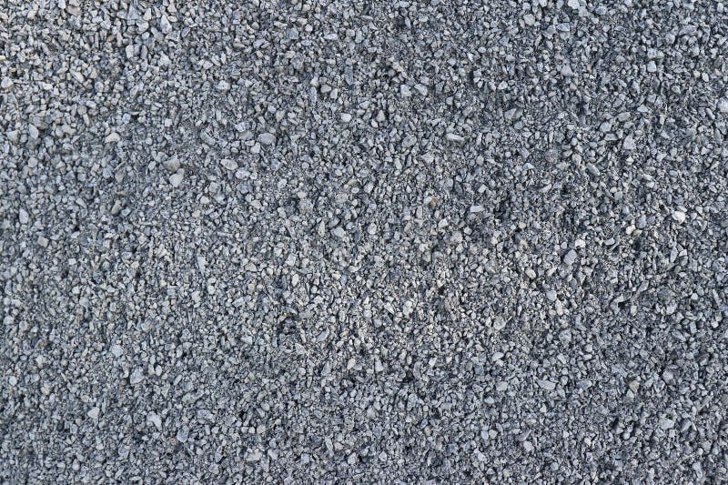 Fine To Medium Coarse Gravel - Road Metal Stock Image - Image of ...