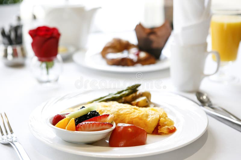 Luxurious Breakfast Omelette 02 Stock Photo - Image of lunch, luxurious ...