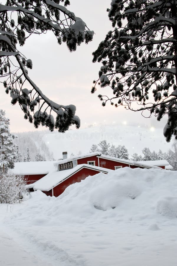 Fine winter kind stock photo. Image of pipe, cottage - 12607932