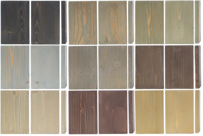 Fine Wood Texture Samples, on White Stock Image - Image of border ...