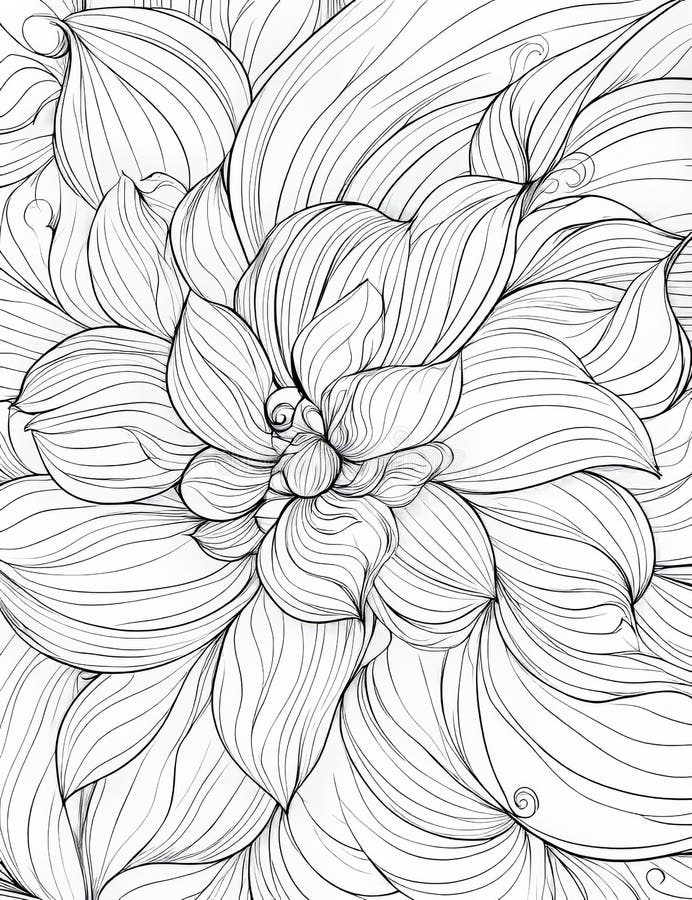 A Finely Detailed Depiction of a Tender Flower Stock Photo - Image of ...