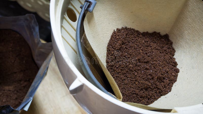Finely ground coffee stock photo. Image of grounds, caffeine - 82060348