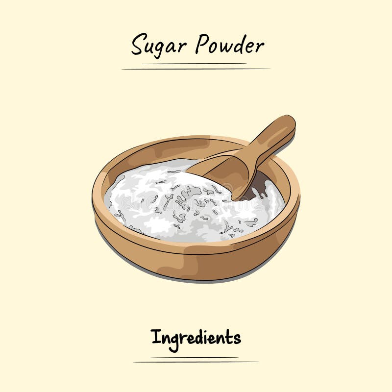 Caster Sugar Clip Art