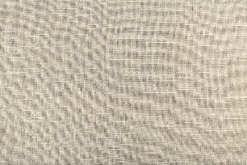 Finely Textured Background of Beige Linen Fabric Stock Image - Image of ...