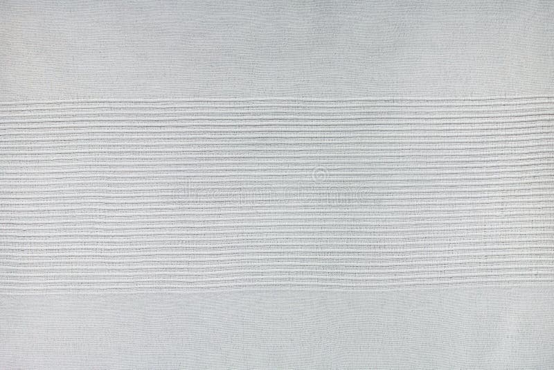 Finely Textured Gray Linen Fabric Background with Embossed Horizontal ...