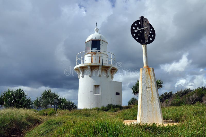 Fingal Head lighthouse stock photo. Image of vintage - 70620196