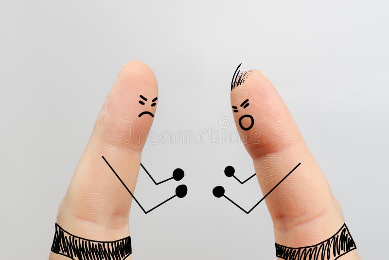 Finger art, a Boxing match stock image. Image of professional - 94612631