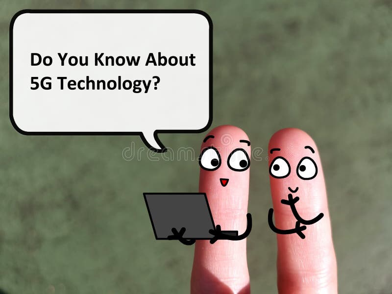 Finger Art about Technology Issues Stock Image - Image of cyber ...