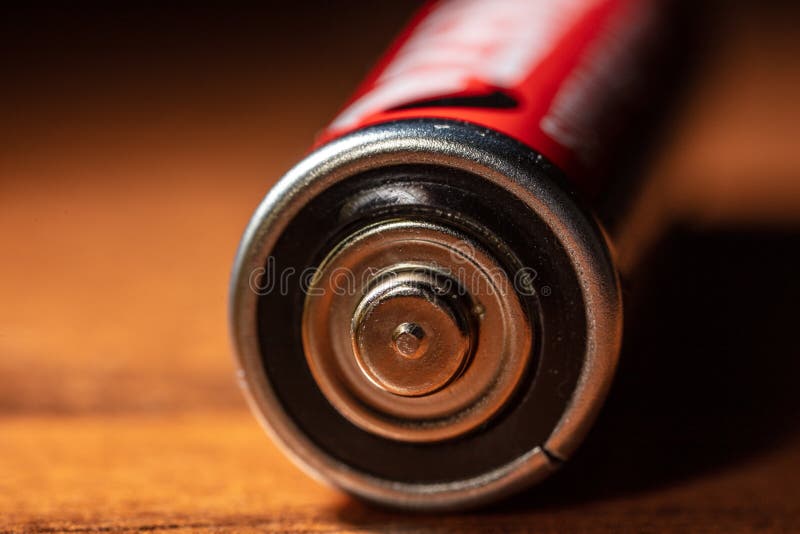 Finger Battery for Electrical Appliances Stock Image - Image of ...