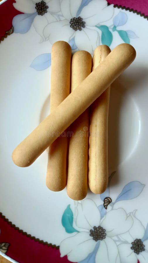 Finger Biscuits are a Crunchy Snack Food Stock Photo - Image of crunchy ...
