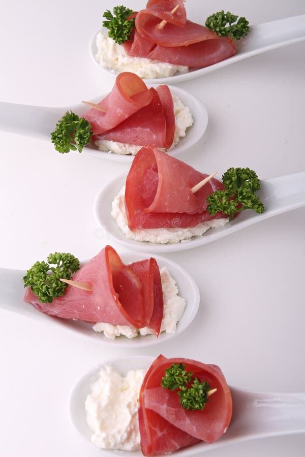 Finger food stock photo. Image of food, gastronomy, bacon - 19079512