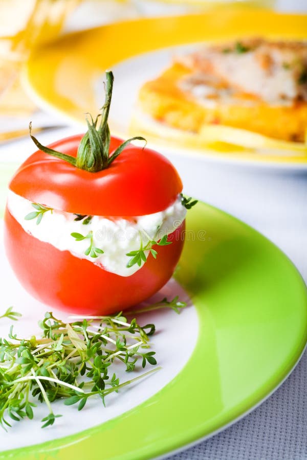 Finger food tomato stock image. Image of preparation, vegetable - 9356807