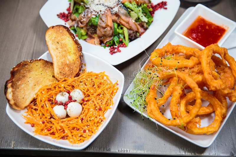 Finger food stock image. Image of french, garnish, sausage - 65303729