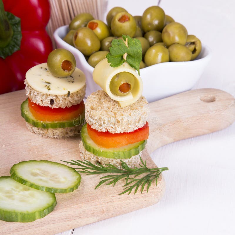 Finger foods stock image. Image of marinated, gourmet - 37625149
