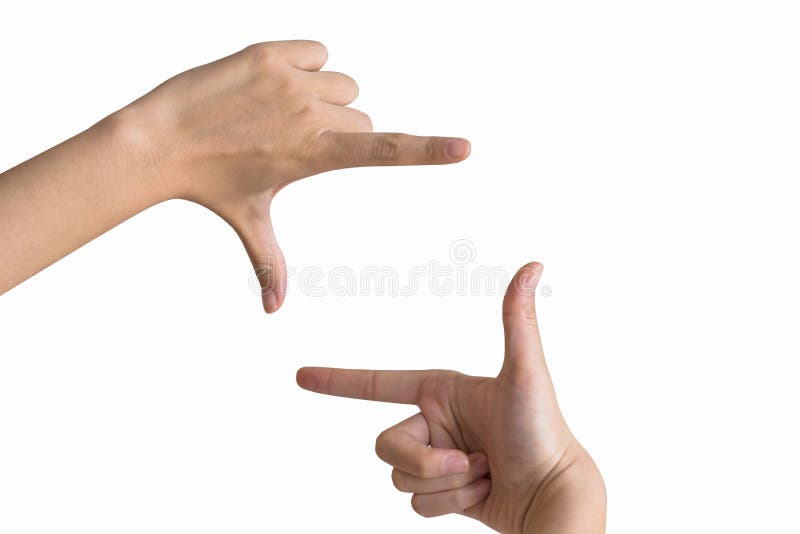 Finger Frame stock photo. Image of body, form, imagination - 86481736