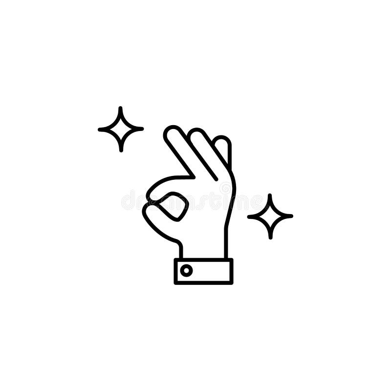Finger Gesture Hand Move Right Swipe Outline Icon Element Of Simple Icon For Websites