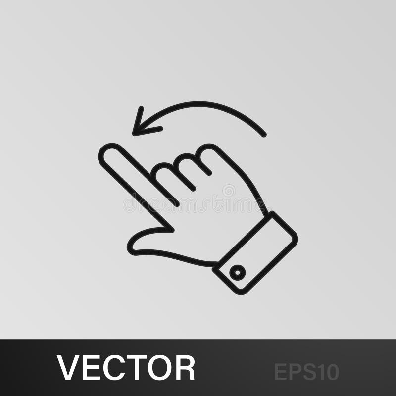 Finger, Gesture, Hand, Move, Right, Swipe Outline Icons. Can Be Used ... Finger, Gesture, Hand, Move, Right, Swipe Outline Icons. Can Be Used ...