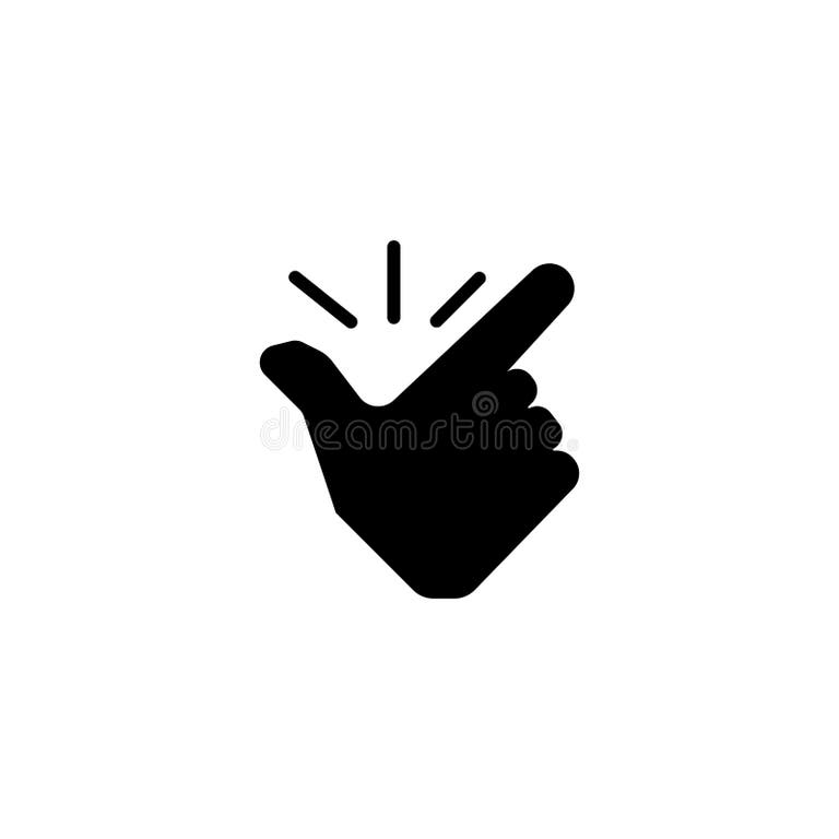 Finger Gesture Sign. Easy Sign Eps Ten Stock Illustration ...