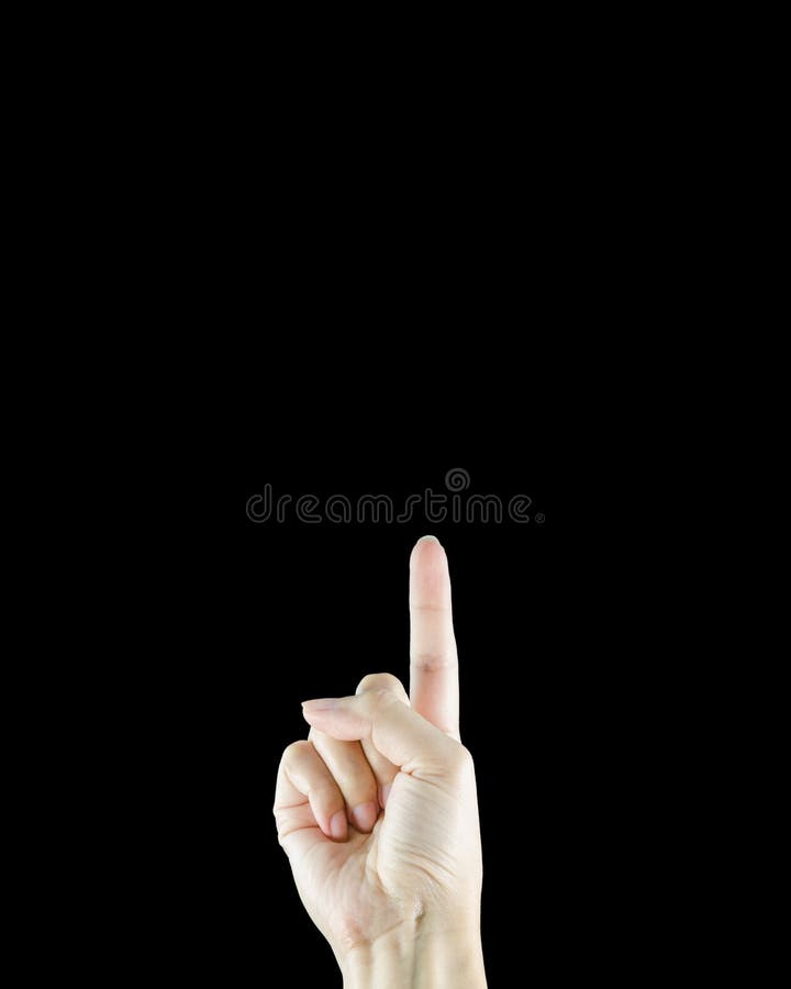 Finger stock image. Image of sign, body, isolation, finger - 35410805