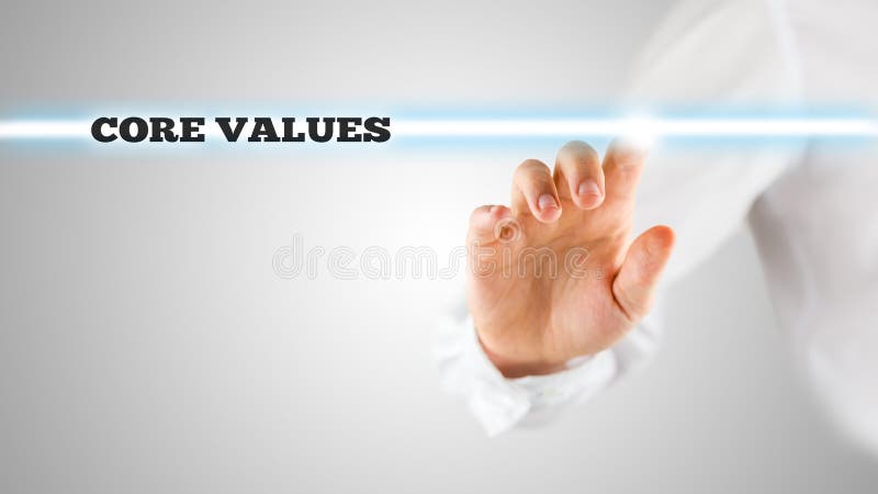 Our values stock image. Image of values, letters, right - 43166681