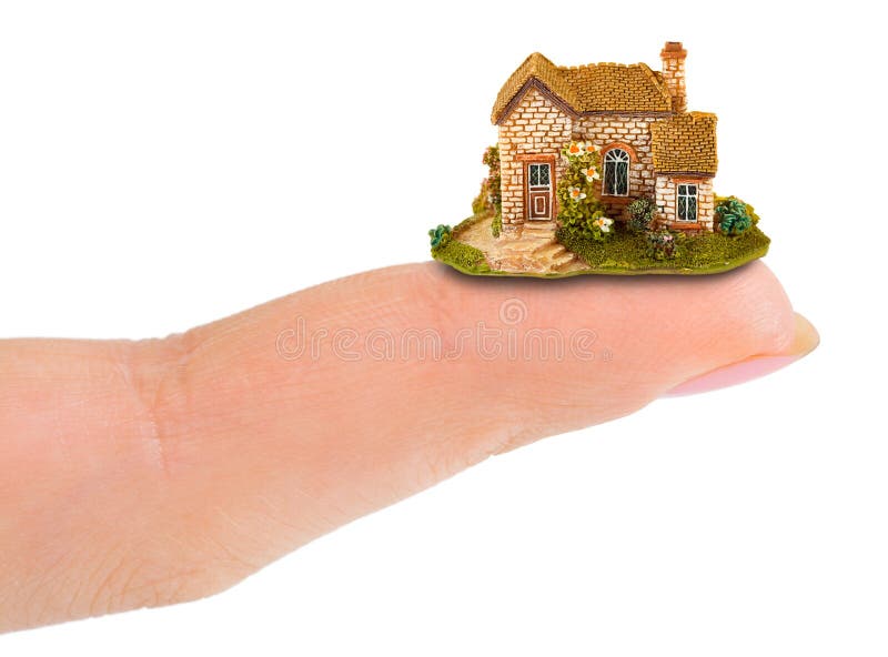 Finger and house stock photo. Image of house, building - 47383734