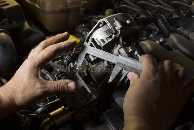 Car repairs stock image. Image of diameter, engineer - 184483259