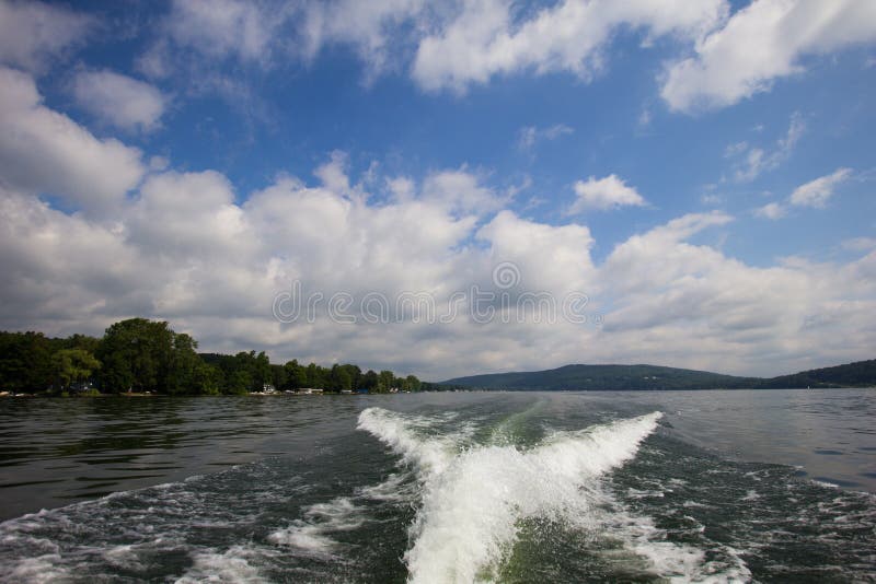 View of Seneca Lake, Finger Lakes Region, New York Stock Image - Image ...