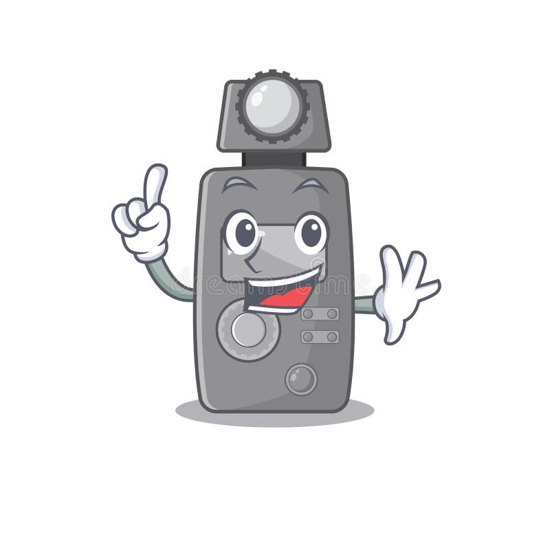 Two Finger Light Meter Isolated with the Cartoon Stock Vector ...