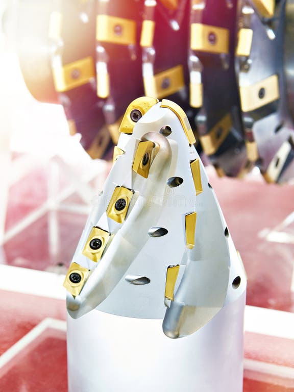 Finger Modular Milling Cutter Stock Image - Image of machining, finger ...