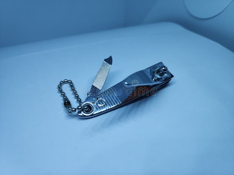 Finger Nail Clip Made of Stainless Steel Stock Image - Image of clip ...