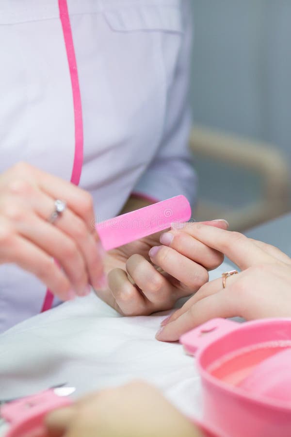 Finger nail manicure care stock photo. Image of skill - 51342478