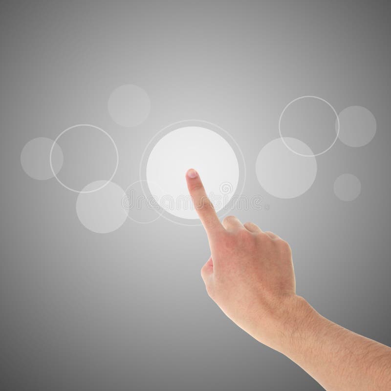 Finger point stock image. Image of signal, finger, success - 36193031