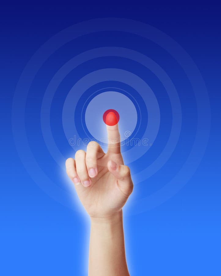 Finger point stock image. Image of thumb, hand, number - 36838157