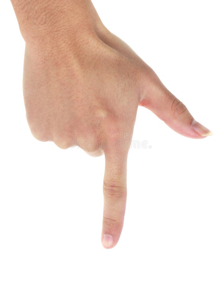 Finger point stock image. Image of digital, select, press - 36192891