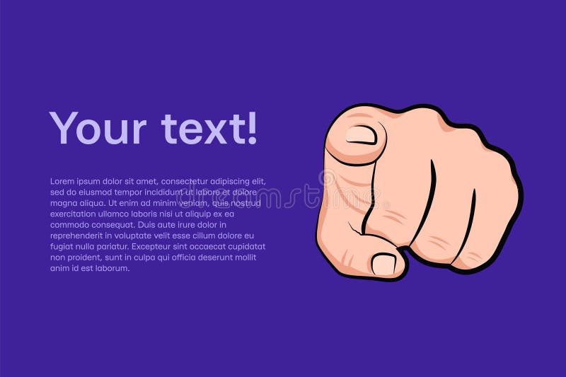 Youhand Gesture Stock Illustrations – 1 Youhand Gesture Stock ...