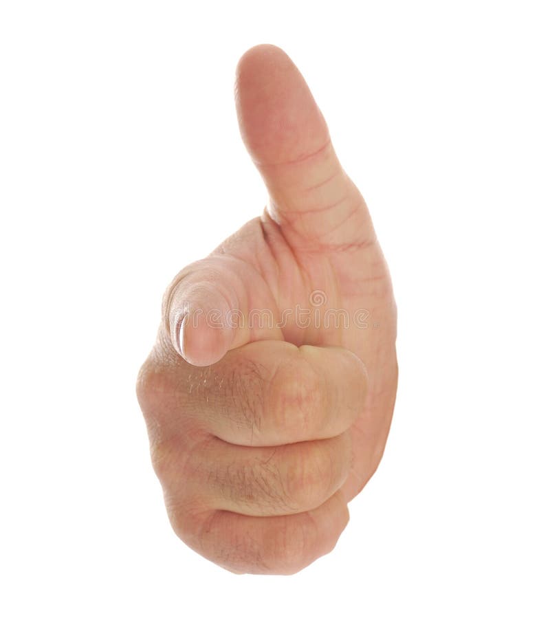 Pointed Finger stock image. Image of white, pointed, index - 5122991