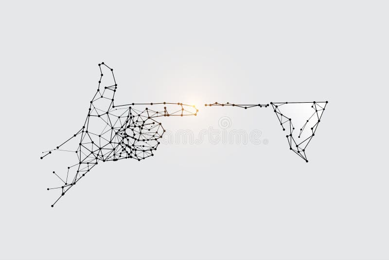 Finger pointer stock vector. Illustration of design - 249647910