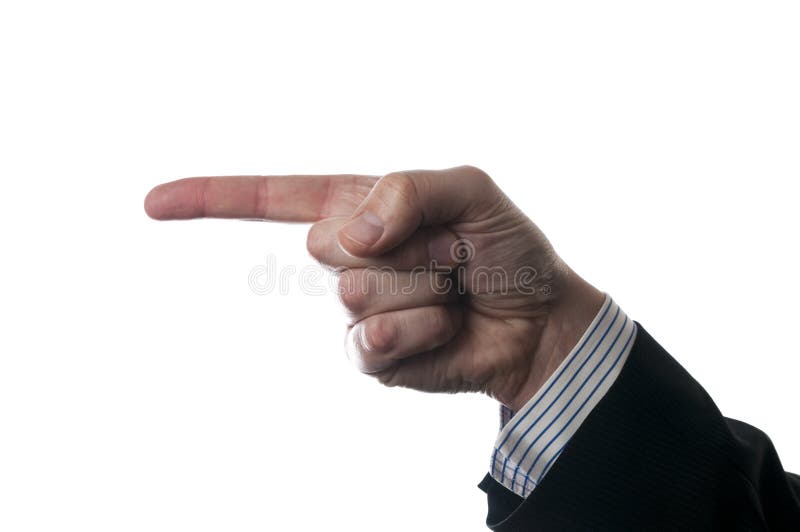 Finger pointing direction stock image. Image of entrance - 28958119