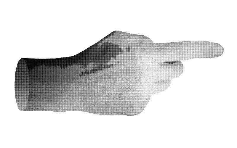 Side View Hand Pointing Index Finger Stock Illustrations – 132 Side ...