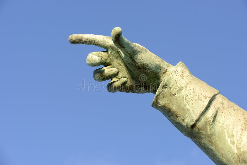 231 Statue Finger Pointing Stock Photos - Free & Royalty-Free Stock ...