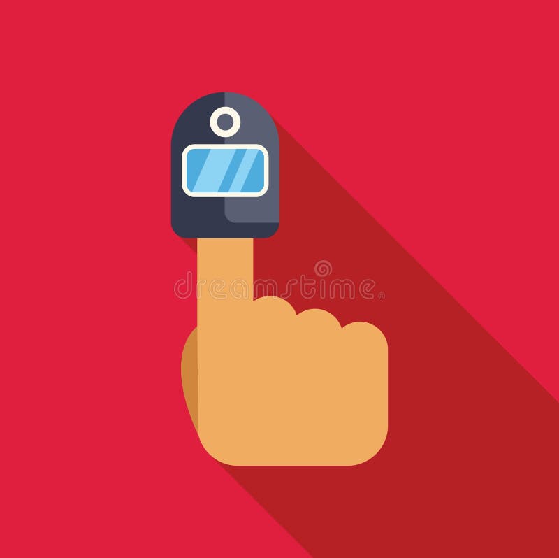 Finger Pointing Up Wearing Virtual Reality Digital Device Stock ...