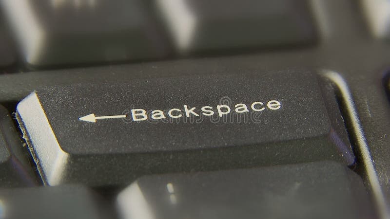 Female Hand Pressing Caps Lock Button on Keyboard To Make Typing ...