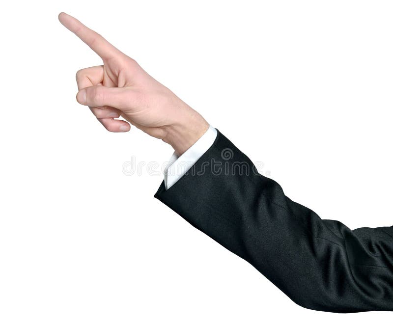 Finger press stock image. Image of male, direction, gesturing - 49407001