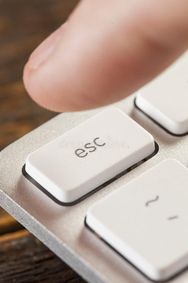 Pressing Escape Key Computer Keyboard Stock Photos - Free & Royalty ... Pressing Escape Key Computer Keyboard Stock Photos - Free & Royalty ...