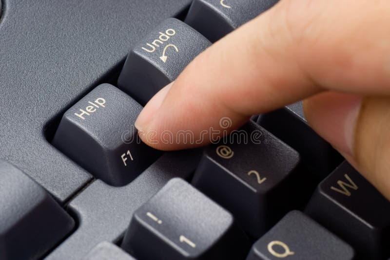 Finger Pressing Send Button Stock Photo - Image of send, english: 6364250