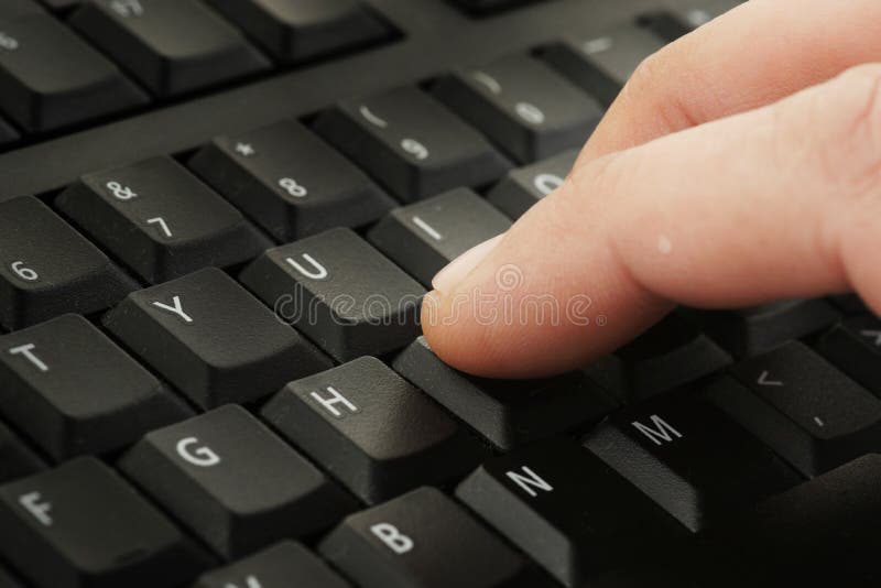 Finger pressing keyboard stock photo. Image of press - 14255180 Finger pressing keyboard stock photo. Image of press - 14255180