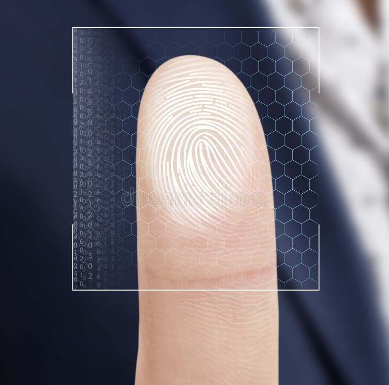 Dactyloscopy Scanner Stock Illustrations – 33 Dactyloscopy Scanner ...