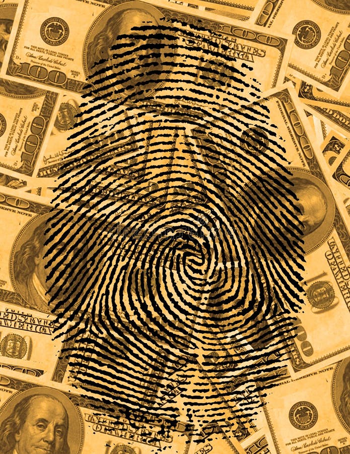 Fingerprints stock illustration. Illustration of biometrics - 32821493